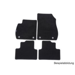 Petex Fu&szlig;matte, Fu&szlig;mattensatz velour - schwarz 117535804 Fu&szlig;matte f&uuml;r MERCEDES-BENZ