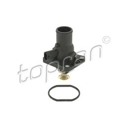 TOPRAN Thermostat, K&uuml;hlmittel 208 521 mit Dichtung f&uuml;r VAUXHALL OPEL CHEVROLET 55564891 1338372 55587349