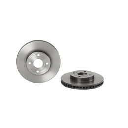 Brembo Bremsscheibe COATED DISC LINE 09.9824.11 vorne rechts links bel&uuml;ftet 255mm f&uuml;r TOYOTA 4351212621 4351202070 4351202071