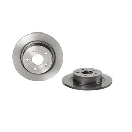 Brembo Bremsscheibe COATED DISC LINE 08.A297.11 hinten rechts links voll 278mm f&uuml;r FORD 2T142A315BA 2T142A315BB 2T142A315AA