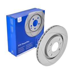 ATE Bremsscheibe PowerDisc 24.0320-0133.1 vorne rechts links bel&uuml;ftet 266mm f&uuml;r PEUGEOT CITRO&Euml;N 424697 4246W5 95667809