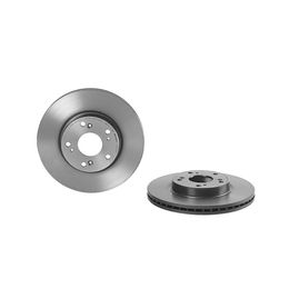 Brembo Bremsscheibe COATED DISC LINE 09.A455.11 vorne rechts links bel&uuml;ftet 282mm f&uuml;r HONDA (GAC) CIIMO (DONGFENG) 45251SMGG10 45251SMGG11 45251SNVH00