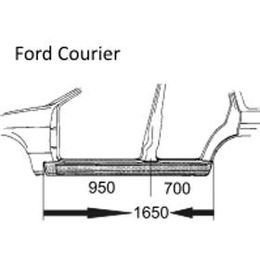 Van Wezel Einstiegblech 1837103 links f&uuml;r FORD MAZDA