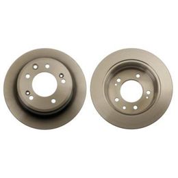 TRW Bremsscheibe DF6123 hinten rechts links voll 262mm f&uuml;r HYUNDAI KIA 58411-1H100 58411-1H300