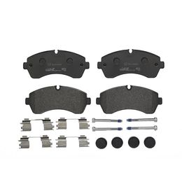 Brembo Bremsbelagsatz, Scheibenbremse P 50 059 vorne rechts links mit Zubeh&ouml;r f&uuml;r SKODA VW SEAT DODGE AUDI WORKHORSE MERCEDES-BENZ FREIGHTLINER A90642