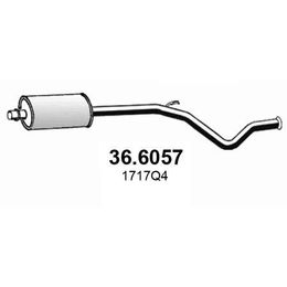Asso Mittelschalld&auml;mpfer 366057 f&uuml;r TALBOT
