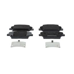 Bosch Bremsbelagsatz, Scheibenbremse 0 986 494 671 vorne rechts links f&uuml;r HYUNDAI KIA 581012MA90 58101A6A01 581012TA21