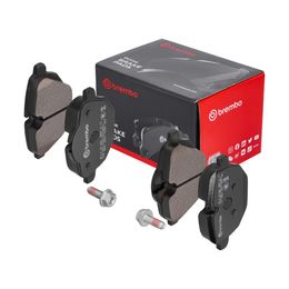 Brembo Bremsbelagsatz, Scheibenbremse P 06 064 hinten rechts links mit Zubeh&ouml;r f&uuml;r BMW (BRILLIANCE) 34216788284 34206879857 34212456870