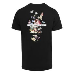 MisterTee Herren T-Shirt "MisterTee Herren Give Yourself Time Tee"schwarz, Gr. M, bedruckt, 100% Baumwolle, Shirts