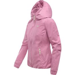 Ragwear Damen Outdoorjacke "Dizzie Tech", rosa, Gr. S, Obermaterial: 100% Polyester. Innenfutter: 100% Polyester, Jacken, Wasserdichte Damen