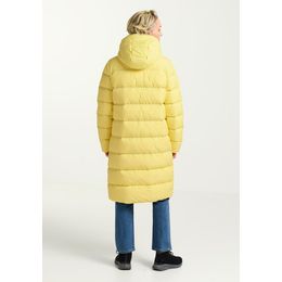 Jack Wolfskin Damen Daunenmantel "FROZEN PALACE COAT W RDS", gelb, Gr. XS, Obermaterial: 100% Polyester. F&uuml;llung: 90% Entendaune, 10% sonstige