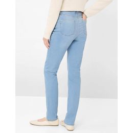 Brax Damen 5-Pocket-Jeans "Style CAROLA"hellblau, Gr. 84, Denim/Jeans, 96% Baumwolle, 4% Elasthan, Jeans