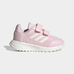 M&auml;dchen Sneaker "TENSAUR RUN", adidas Sportswear, Gr. 22, rosa, Synthetik, Textil, Schuhe, f&uuml;r Kinder, mit Klettverschluss