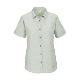 Funktionshemd Killtec "KOS 368 WMN WVN SHRT", Damen, Gr. 34, Normalgr&ouml;&szlig;en, graugr&uuml;n, Obermaterial: 100% Polyester, Hemden, Karierte, wasserabweisende, atmungsaktive Bluse
