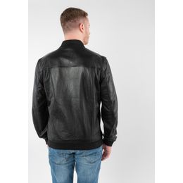 Mauritius Herren Lederjacke "MMTorino", schwarz, Gr. M, unifarben, Obermaterial: 100% Schafsleder. Futter: 100% Polyester. &Auml;rmelfutter: 100%