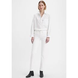 Levi's LEVI'S Damen Gerade Jeans "314 Shaping Straight", wei&szlig;, Gr. 27, Denim/Jeans, Obermaterial: 97% Baumwolle, 3% Elasthan, Jeans, mit Stretch