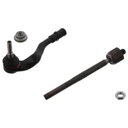 febi bilstein Spurstange ProKit 43795 vorne links mit Sicherungsmutter f&uuml;r AUDI PORSCHE 4G0423810A 4G0423810AS2
