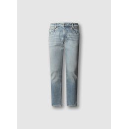 Pepe Jeans Herren Tapered-fit-Jeans "TAPERED JEANS", blau, Gr. 33, Denim/Jeans, Obermaterial: 95% Baumwolle, 4% Polyester, 1% Elasthan, Jeans
