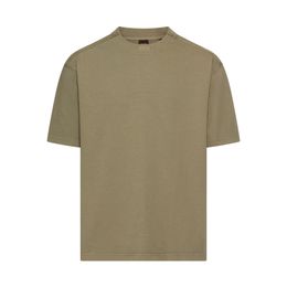 BOSS Orange Herren T-Shirt "Te Dye Relaxed Fit"open gr&uuml;n342, Gr. XL, Single Jersey, Obermaterial: 100% Baumwolle, Shirts, 100% Cotton Jersey Mock