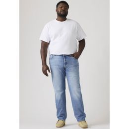 LEVI'S&reg; PLUS LEVI'S PLUS Herren Straight-Jeans "501 LEVI'SORIGINAL B&T", blau, Gr. 42, Denim/Jeans, Obermaterial: 99% Baumwolle, 1% Elasthan, Jeans