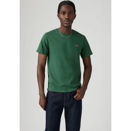 Levi's LEVI'S Herren T-Shirt "ORIGINAL HM TEE", gr&uuml;n, Gr. S, Jersey, Obermaterial: 100% Baumwolle, Shirts, mit Logo Print