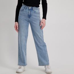 Cars Jeans M&auml;dchen 5-Pocket-Jeans "Jeans Bry", blau, Gr. 13, Abriebeffekte, Denim/Jeans, Obermaterial: 99% Baumwolle, 1% Elasthan, Jeans