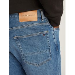 Tommy Hilfiger Herren Straight-Jeans "CORE HARLEM", blau, Gr. 33, Denim/Jeans, Obermaterial: 99% Baumwolle, 1% Elasthan, Jeans
