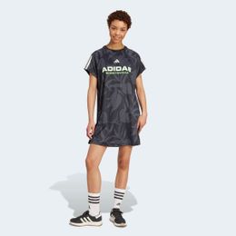 Damen T-Shirt "TIRO X COMMON GOAL MIT GRAFIK", bunt, Gr. M, adidas Sportswear, Obermaterial: 100% Polyester, Shirts, lockere Passform, l&auml;nger