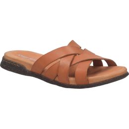 Josef Seibel Damen Slipper "Fabricia 05, orange", Gr. 39, orange, Obermaterial: 100% Rindsleder Leather cow., Schuhe