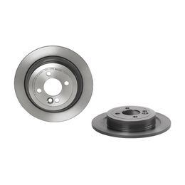 Brembo Bremsscheibe COATED DISC LINE 08.C307.11 hinten rechts links voll 280mm f&uuml;r MINI 34216784389