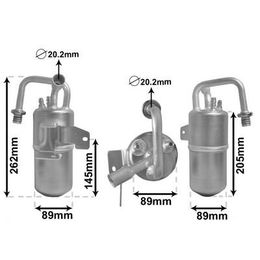Van Wezel Trockner, Klimaanlage 1800D331 f&uuml;r FORD 1209041 1148935 2S6H19E647AE
