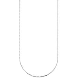 Firetti Damen Collierkettchen "Schmuck Geschenk Silber 925 Ankerkette diamantiert in mehreren Breiten", 36, Silber 925 (Sterlingsilber), B: 1,3mm,