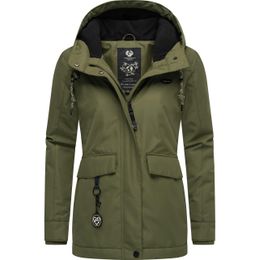 Ragwear Damen Winterjacke "Jazmin Remake II Intl.", gr&uuml;n, Gr. L, Obermaterial: 100% Polyester. Futter: 100% Polyester. Wattierung: 100% Polyester,