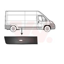 Van Wezel Zier-/Schutzleiste, Seitenwand 0982418 hinten rechts mit Zubeh&ouml;r Dunkelgrau f&uuml;r CITRO&Euml;N/PEUGEOT 8547Z0 735438349
