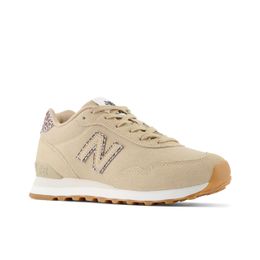 New Balance Damen Sneaker "515", Gr. 36,5, beige, Leder, Textil, Schuhe, f&uuml;r Erwachsene, mit Gummilaufsohle