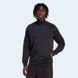 Herren Trainingsjacke "FIRST TT", schwarz, Gr. XL, adidas originals, Obermaterial: 70% Polyester, 30% Baumwolle, Jacken