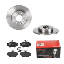 Brembo Bremsensatz, Scheibenbremse 1420-54765 vorne rechts links voll 238mm f&uuml;r RENAULT DACIA 7700674765 7701204282 8671000083