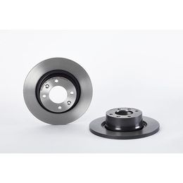 Brembo Bremsscheibe COATED DISC LINE 08.8727.11 hinten rechts links voll 276mm f&uuml;r CITRO&Euml;N 1618861680 4246W4 E169143