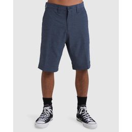 Billabong Herren 2-in-1-Shorts "Crossfire", blau, Gr. 32, Obermaterial:64% Polyester, 22% Baumwolle, 8% Elasthan, 6% Polyamid., Hosen