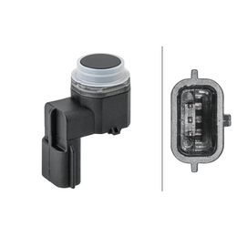 Hella Sensor, Einparkhilfe 6px358141751 f&uuml;r RENAULT NISSAN