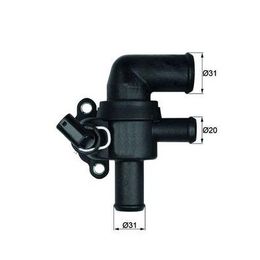 Mahle Thermostat, K&uuml;hlmittel TI 53 90 mit Dichtung f&uuml;r MERCEDES-BENZ SMART 0003179V010000000 0003179V009000000 0003179V010