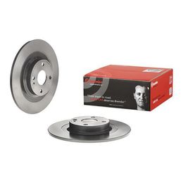 Brembo Bremsscheibe COATED DISC LINE 08.D226.11 hinten rechts links voll 280mm f&uuml;r FIAT ABARTH 6000612254