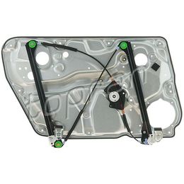 TOPRAN Fensterheber 110 558 vorne rechts ohne Elektromotor f&uuml;r SKODA VW SEAT CUPRA AUDI PORSCHE VAG 3B1837462 3B0837462