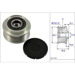 INA Generatorfreilauf 535 0065 10 f&uuml;r GENERAL MOTORS VAUXHALL ISUZU OPEL 6204889 8973638320 1204424