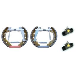 Brembo Bremsbackensatz KIT & FIT K 85 023 hinten rechts links vormontiert f&uuml;r VW 1H0685511AX