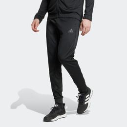 Herren Sporthose "TRAIN ESSENTIALS SAISONALE", schwarz, Gr. XXL, adidas Performance, Obermaterial: 100% Polyester, Hosen, mit Camo-Paspelierung, aus