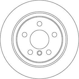 TRW Bremsscheibe DF6756 hinten rechts links voll 280mm f&uuml;r MINI BMW 6861013 34216799367 6799367