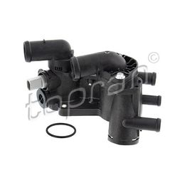 TOPRAN Thermostatgeh&auml;use 110 351 vormontiert f&uuml;r SKODA VW SEAT CUPRA AUDI PORSCHE VAG 032121111AN 032121111AP 032121111BG