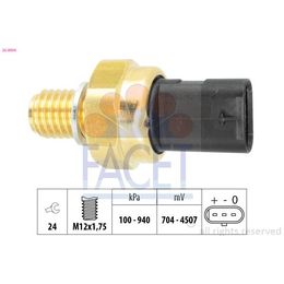 FACET Sensor, &Ouml;ldruck 25.0004 f&uuml;r GENERAL MOTORS VAUXHALL MG OPEL CHEVROLET 12637356 12635397 1248033