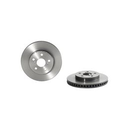 Brembo Bremsscheibe COATED DISC LINE 09.D510.11 vorne rechts links bel&uuml;ftet 255mm f&uuml;r TOYOTA 4351247060